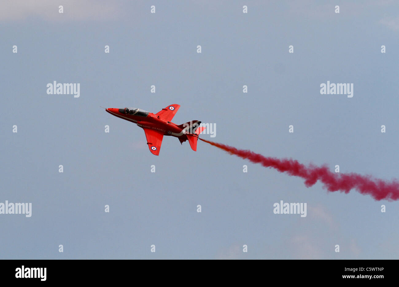 HAWK T1 JET RED ARROWS RED ARROWS DISPLAY TEAM 02 July 2011 Stock Photo ...
