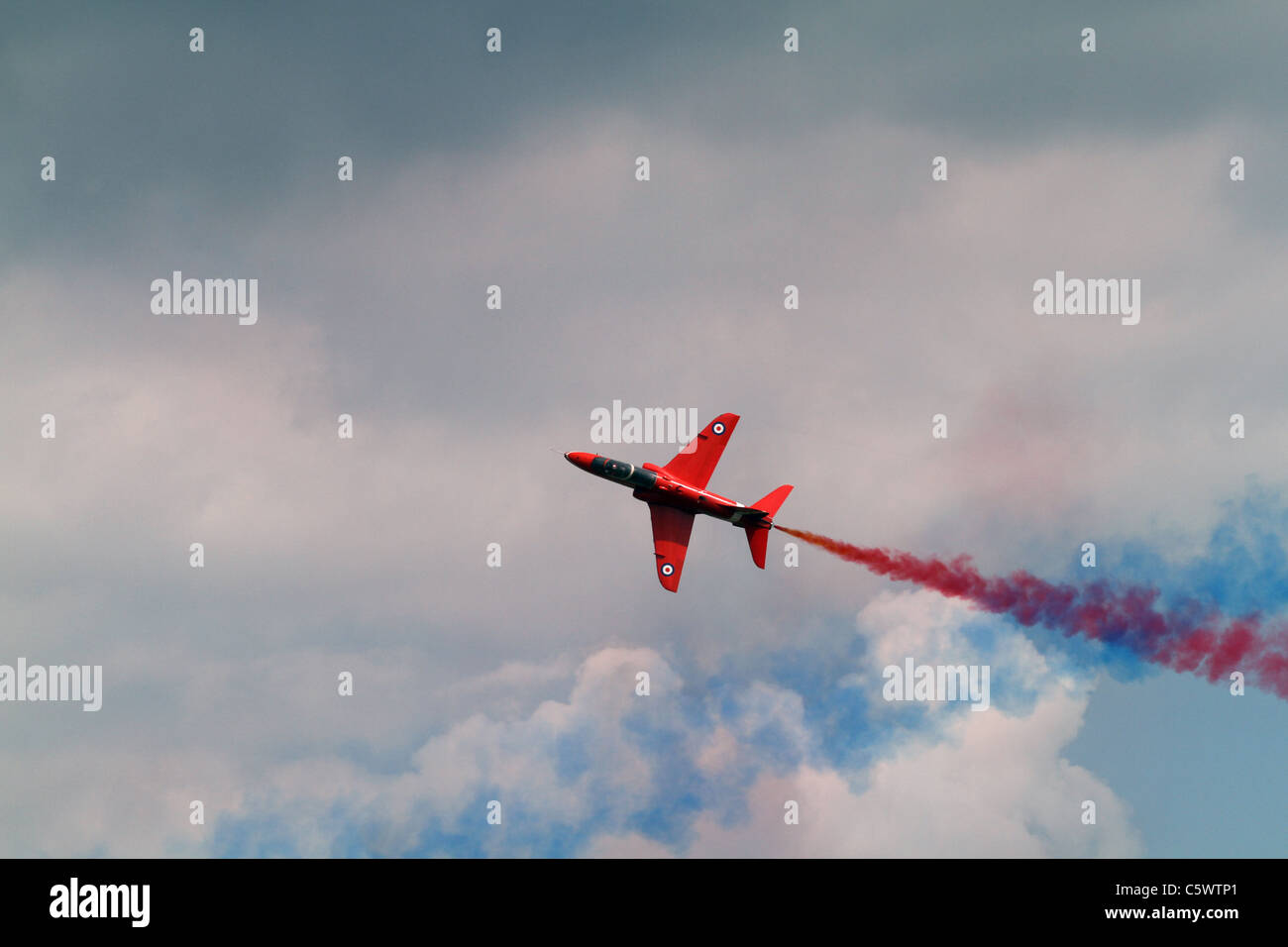 HAWK T1 JET RED ARROWS RED ARROWS DISPLAY TEAM 02 July 2011 Stock Photo ...
