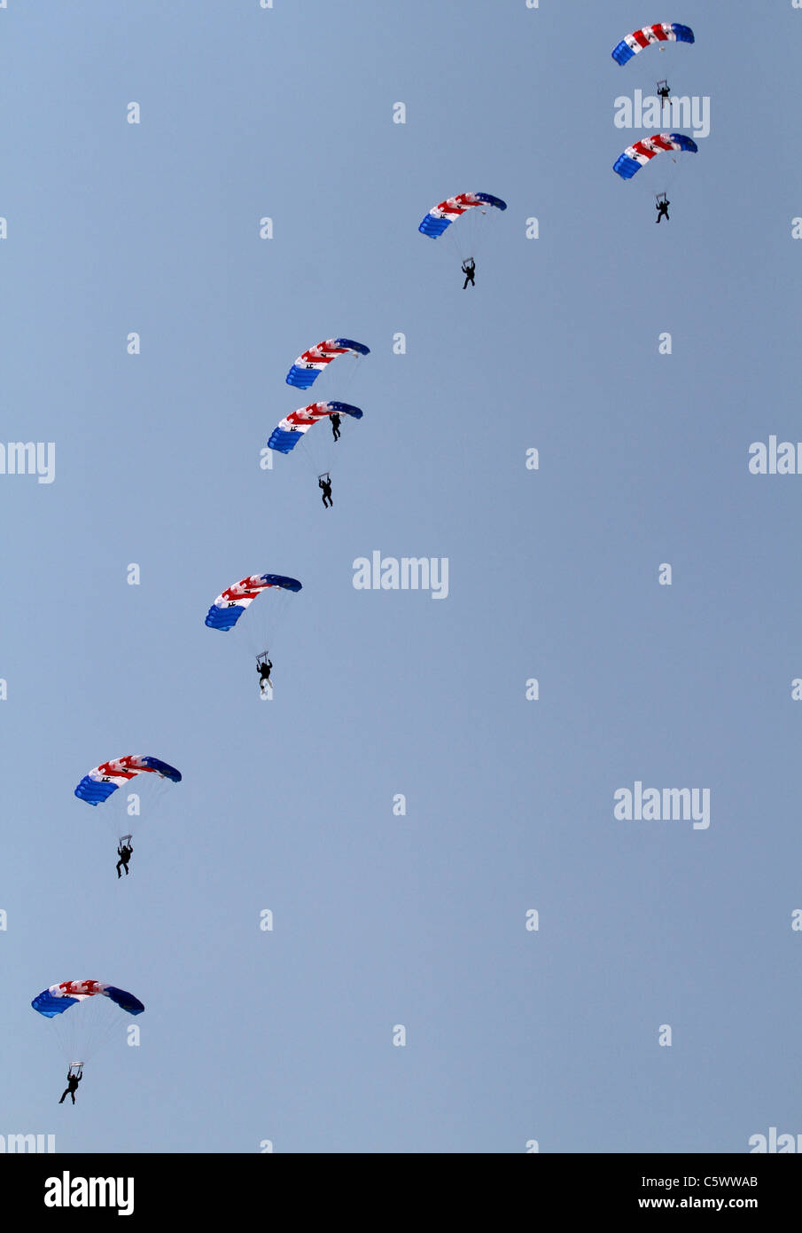 Raf parachute team hi-res stock photography and images - Alamy