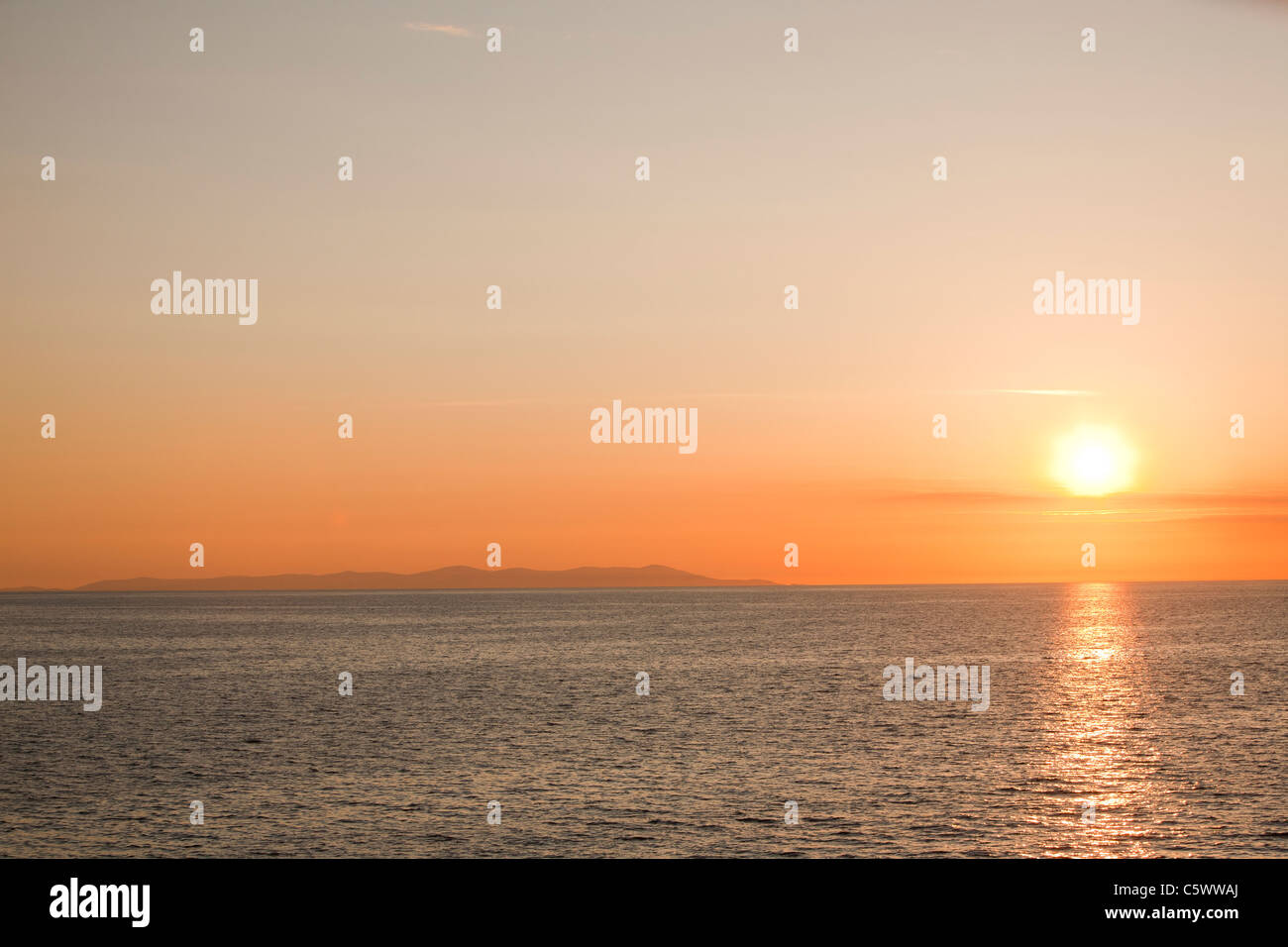 Isle of man sunset hi-res stock photography and images - Alamy
