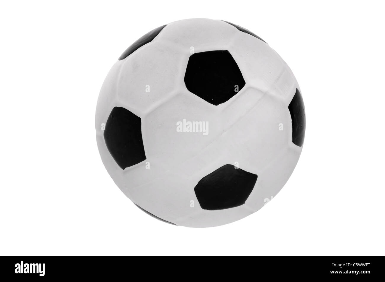 object on white - toy ball close up Stock Photo - Alamy