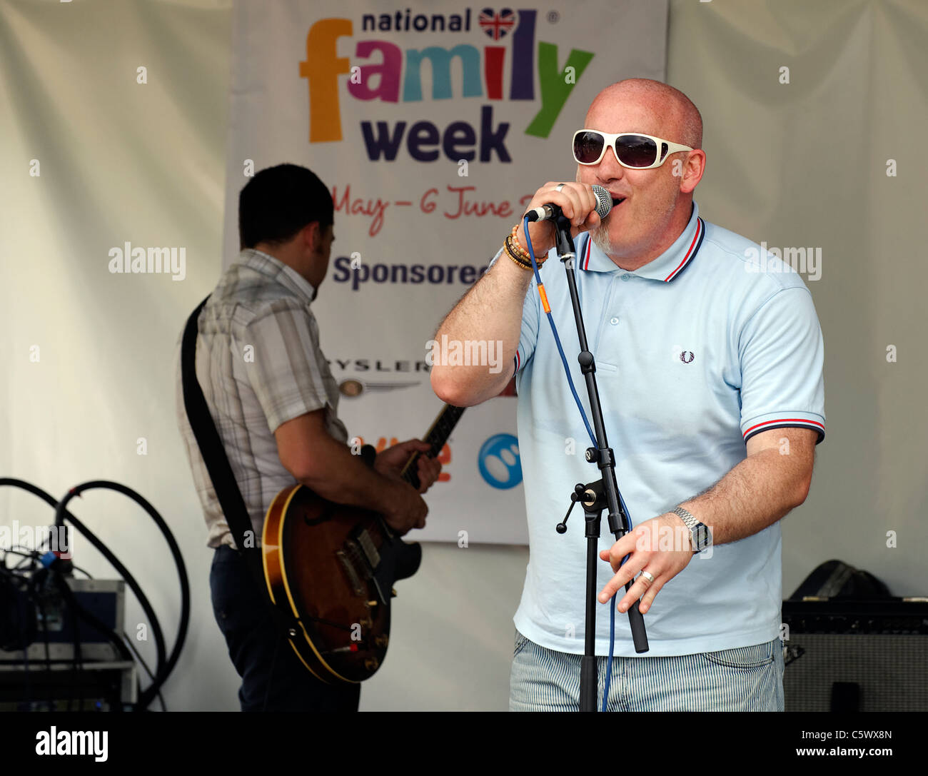 Lead singer looking like "Buster Bloodvessel " of "Bad Manners" in a ...