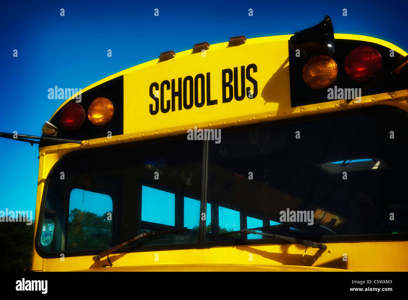 American school bus hi-res stock photography and images - Alamy