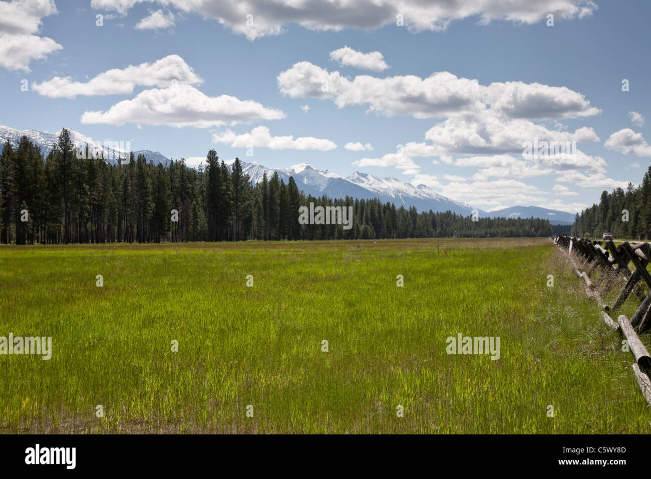 Swan Mountain Range, Rockies, MT Stock Photo - Alamy