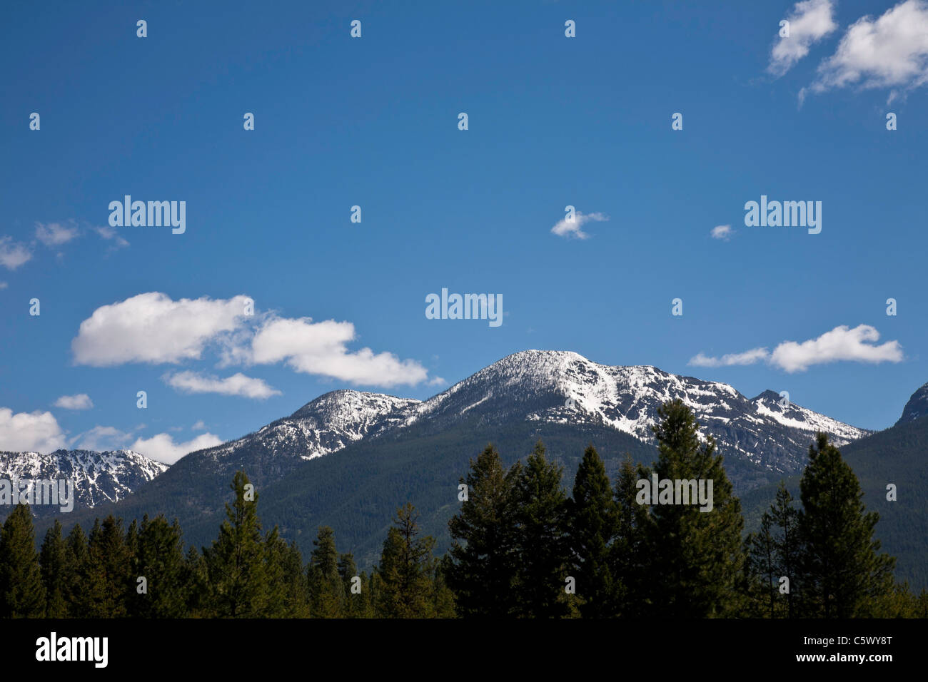 Swan Mountain Range, Rockies, MT Stock Photo - Alamy