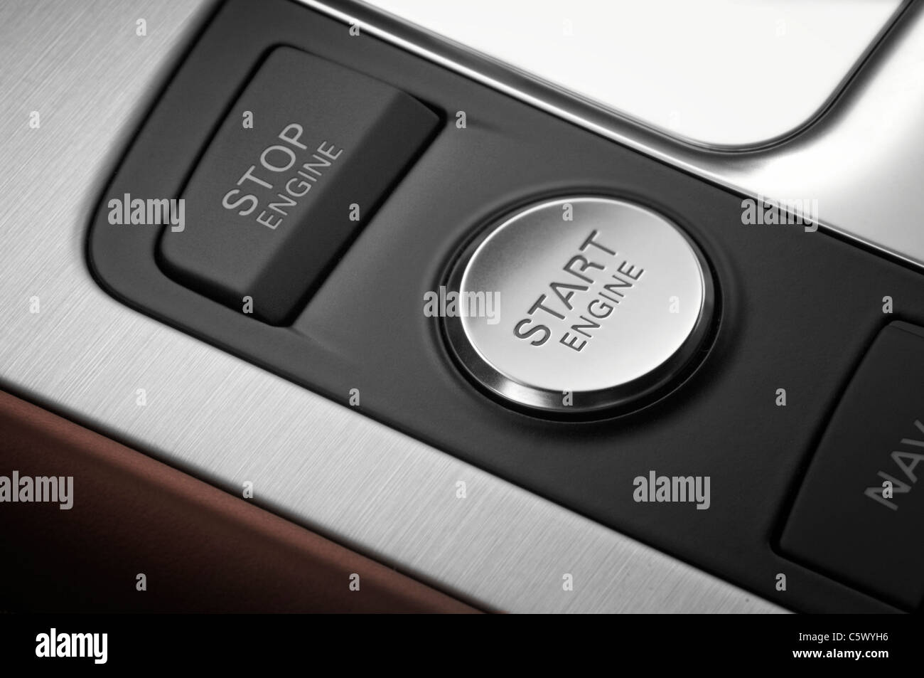 Ignition button hi-res stock photography and images - Alamy