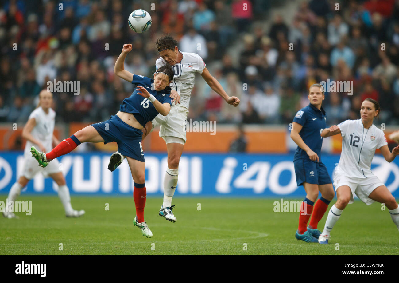 Abby Wambach Playing Soccer Header