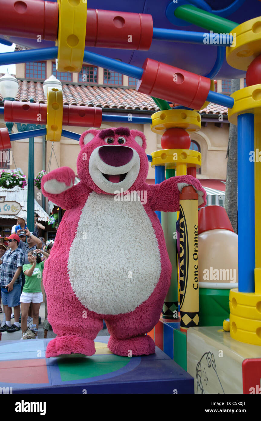 Lots-o’-Huggin’ bear in the disney's countdown to fun parade in walt ...