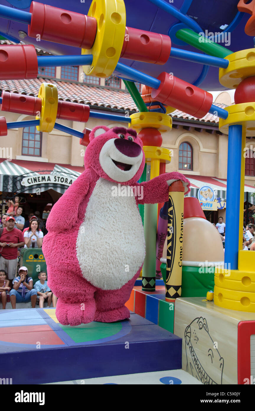 Lots-o’-Huggin’ bear in the disney's countdown to fun parade in walt ...
