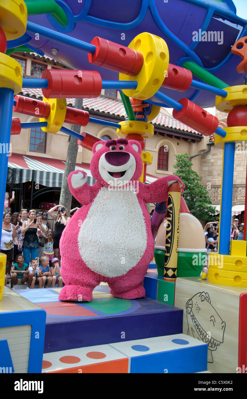 Lots-o’-Huggin’ bear in the disney's countdown to fun parade in walt ...
