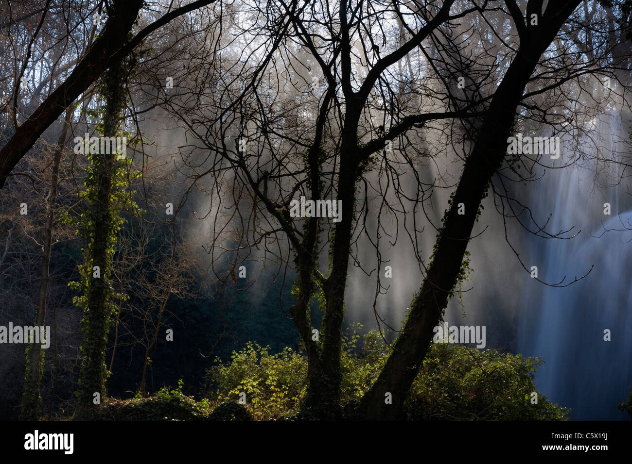 Mist cascade hi-res stock photography and images - Alamy