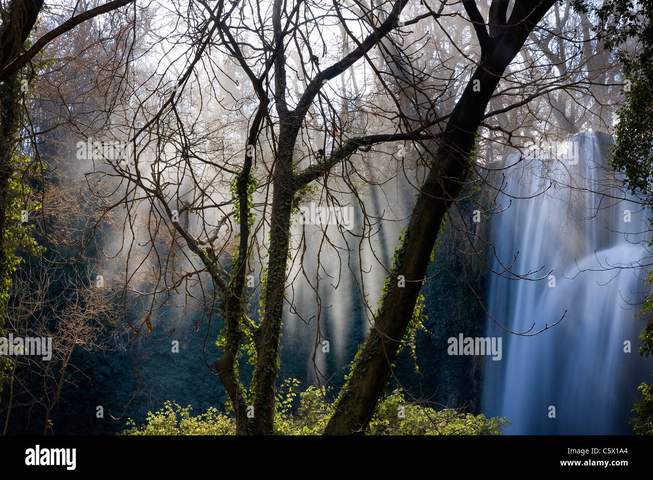 Mist cascade hi-res stock photography and images - Alamy