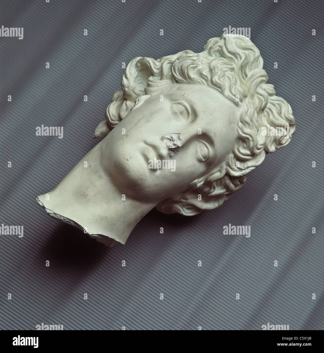 Mythological Greek god style head, artists prop Stock Photo - Alamy