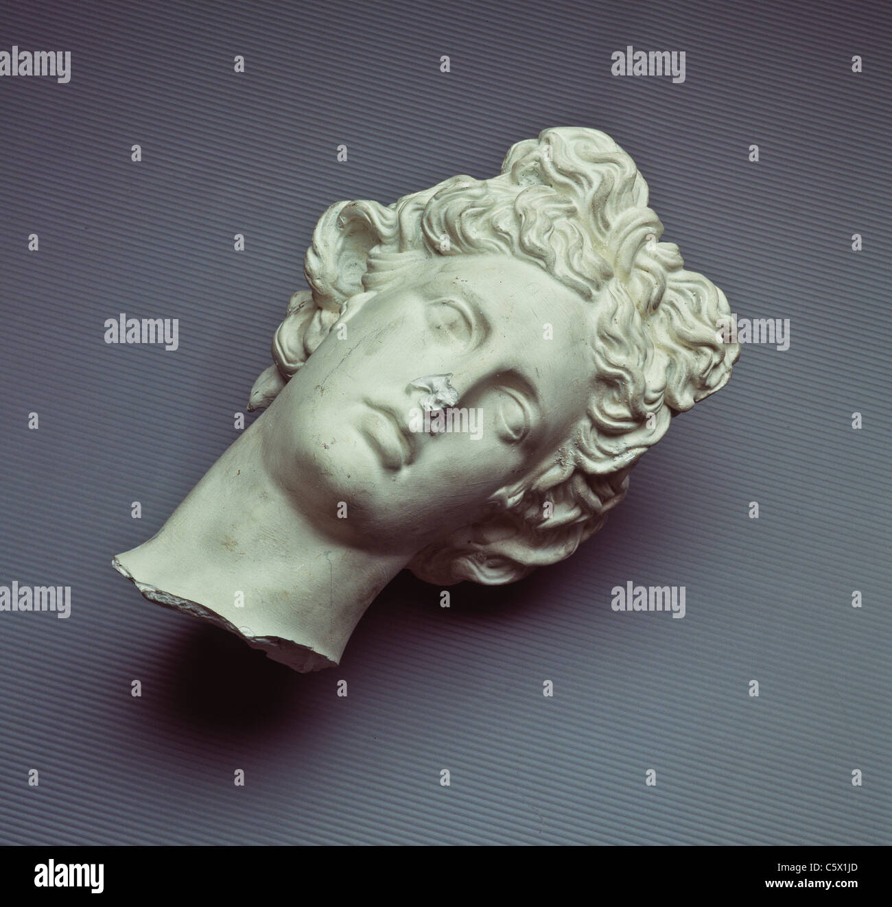 Mythological Greek god style head, artists prop Stock Photo - Alamy