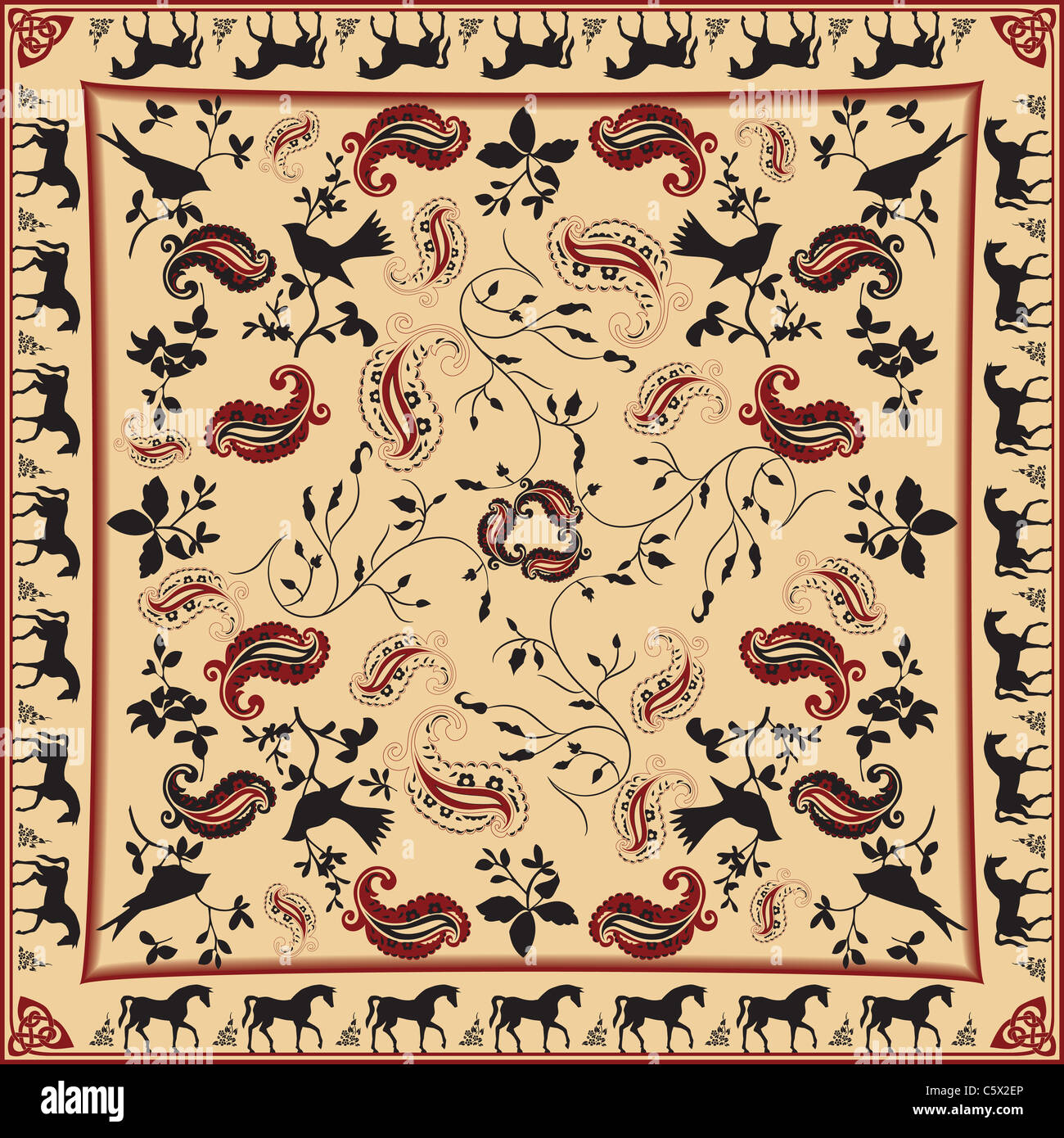 Beige bandana hi-res stock photography and images - Alamy