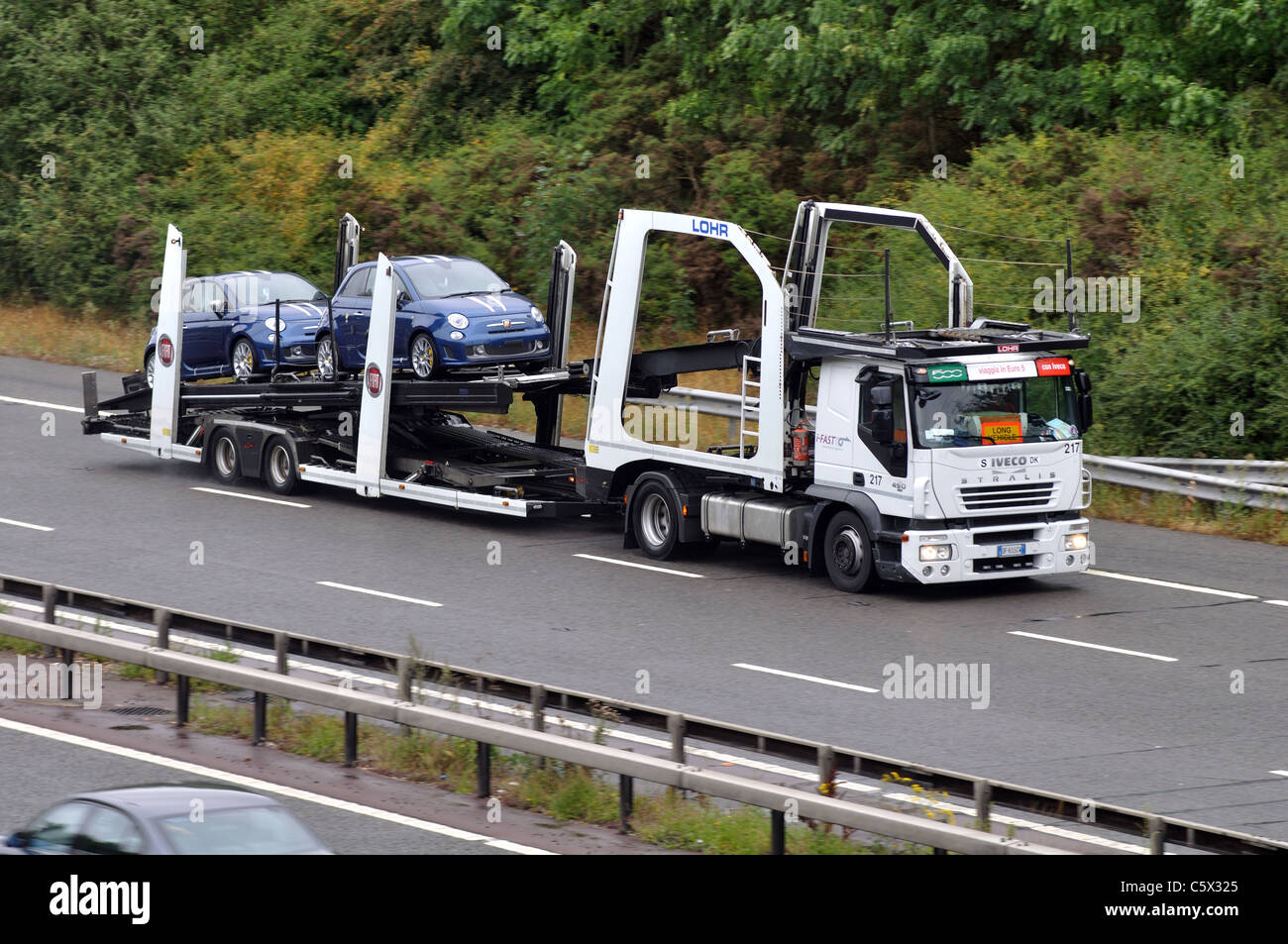 Car transporter uk hi-res stock photography and images - Alamy