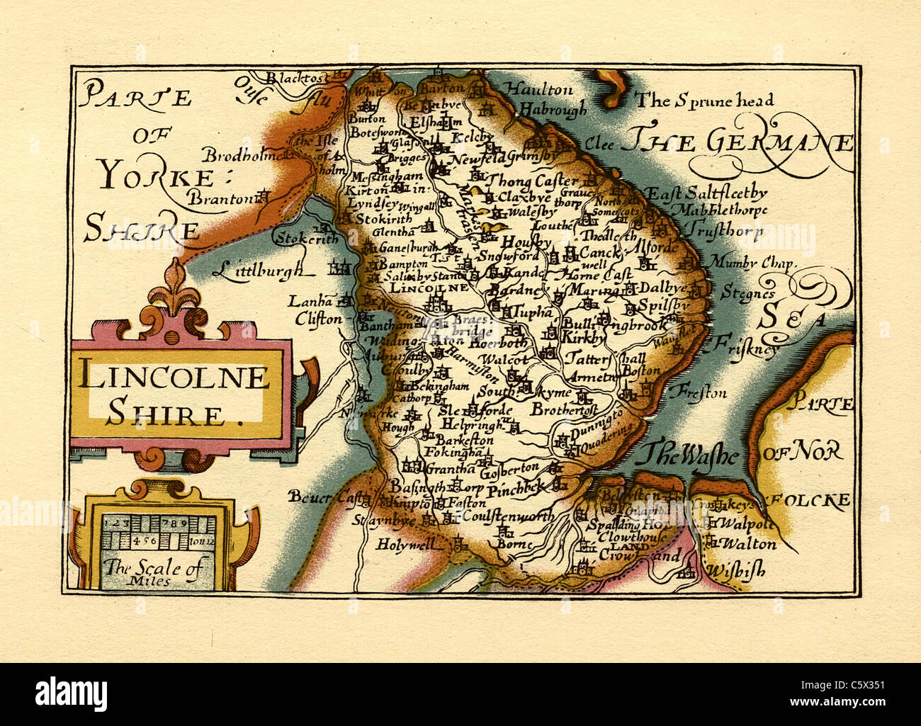 1600s map england hi-res stock photography and images - Alamy