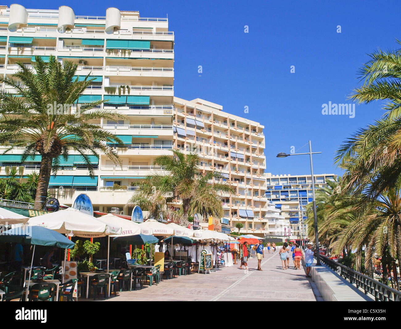 Palms on beach playa hi-res stock photography and images - Alamy