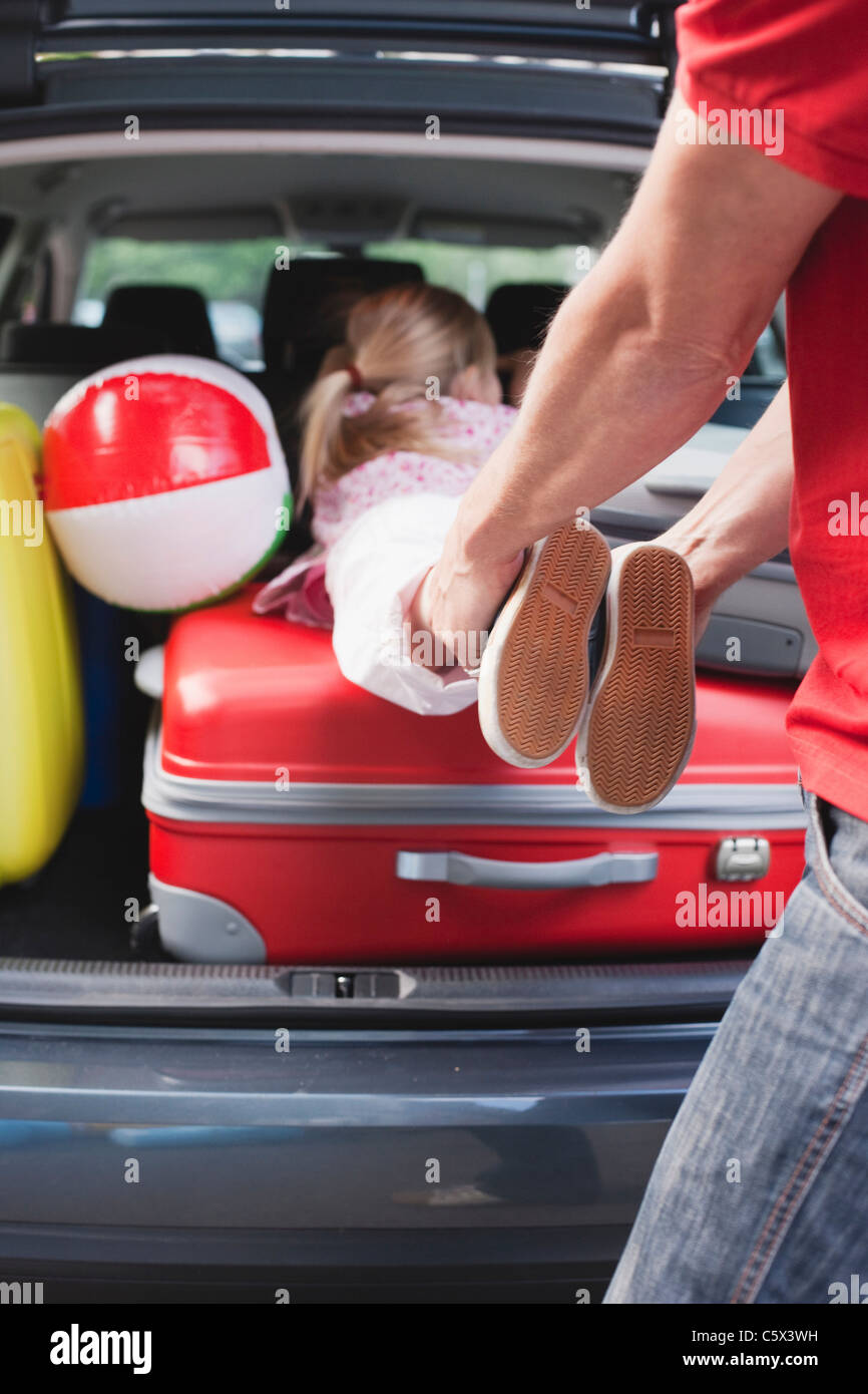 Human pulling car hi-res stock photography and images - Alamy