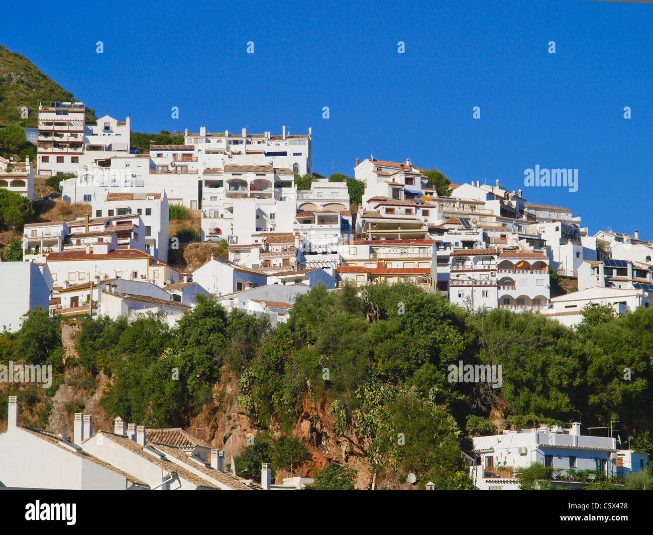 White village of ojen hi-res stock photography and images - Alamy