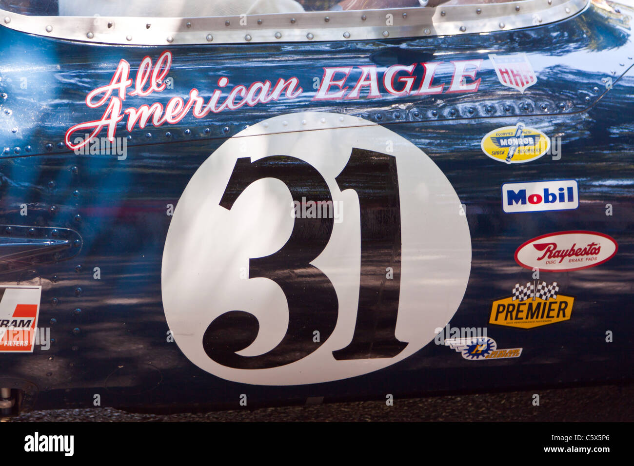 Car number 31 on the 1966 All American Racers Gurney Eagle Indy Car in ...