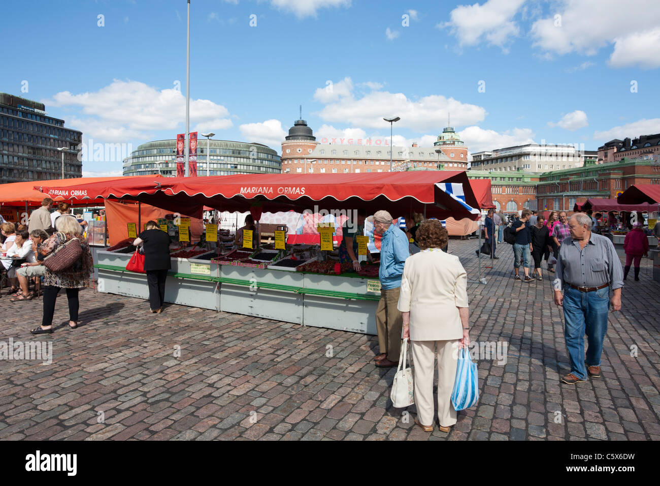 Hakaniemi market square helsinki hi-res stock photography and images ...