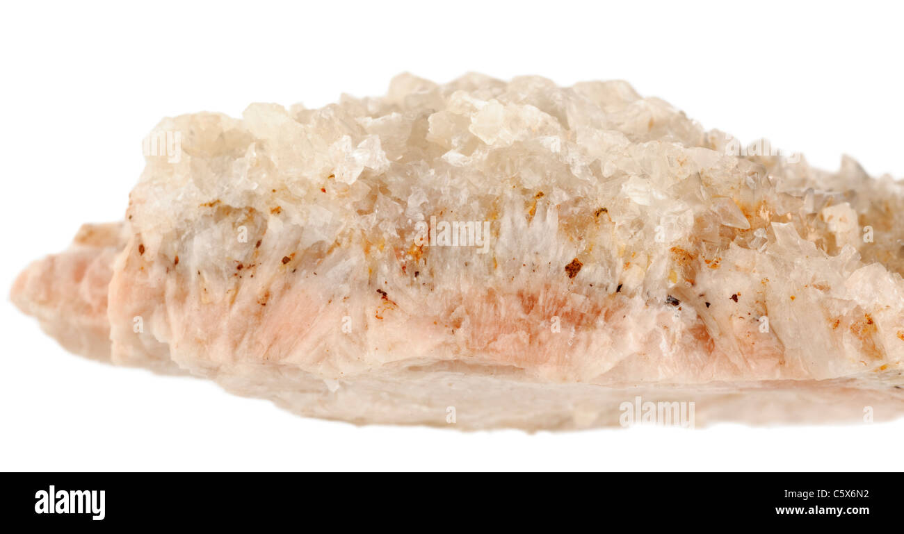 Rock sample of Calcite Stock Photo - Alamy