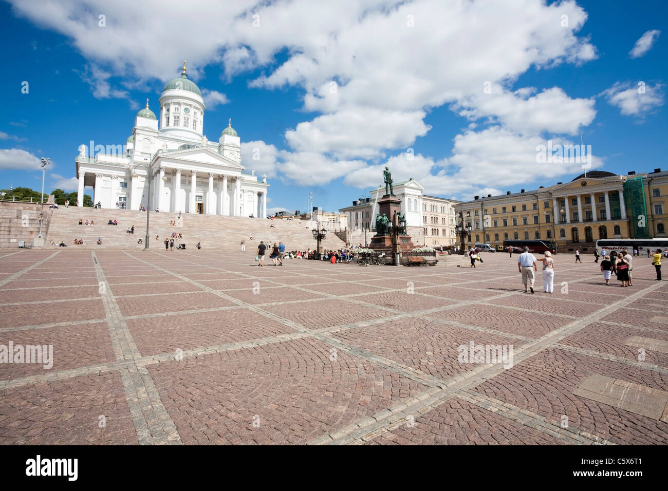 Senate Square Helsinki Finland Stock Photo - Alamy