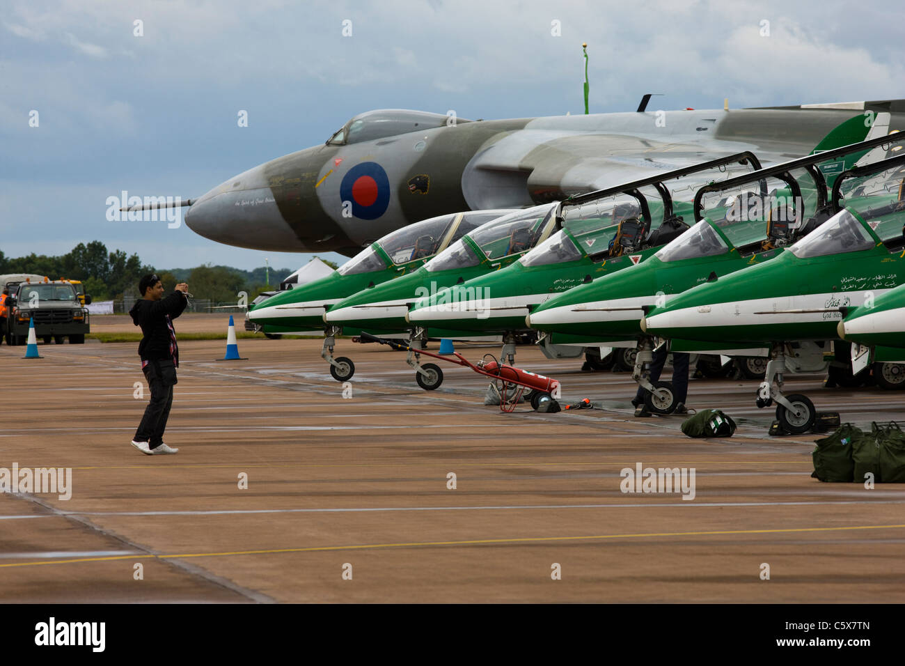 Saudi hawks aerobatic display team hi-res stock photography and images ...