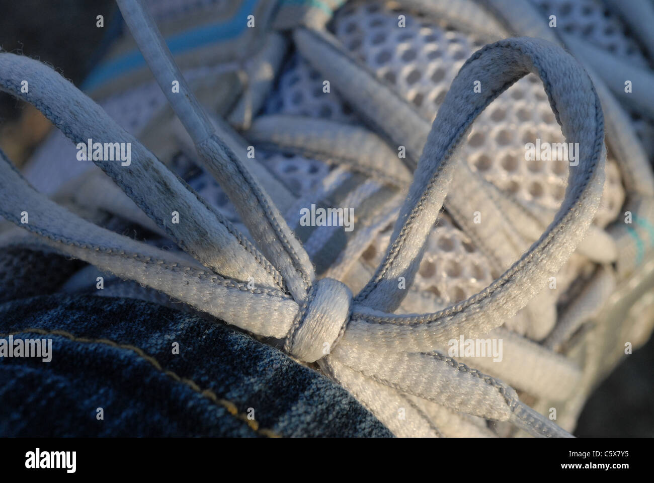 Tie shoe lace hi-res stock photography and images - Alamy