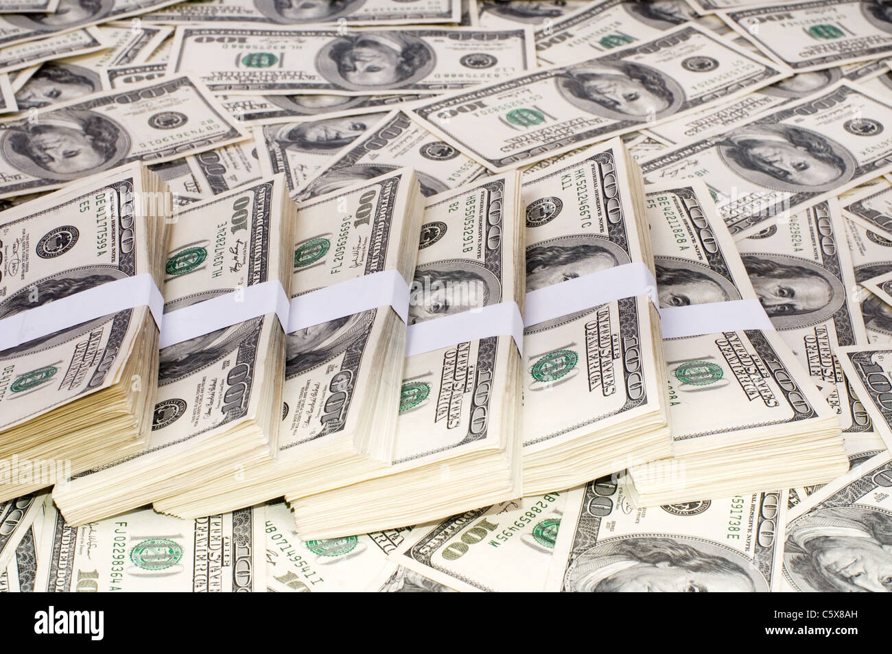 Money $100 bills stack hi-res stock photography and images - Alamy