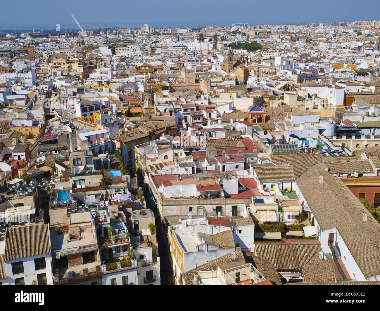 Sevilla roof view hi-res stock photography and images - Alamy