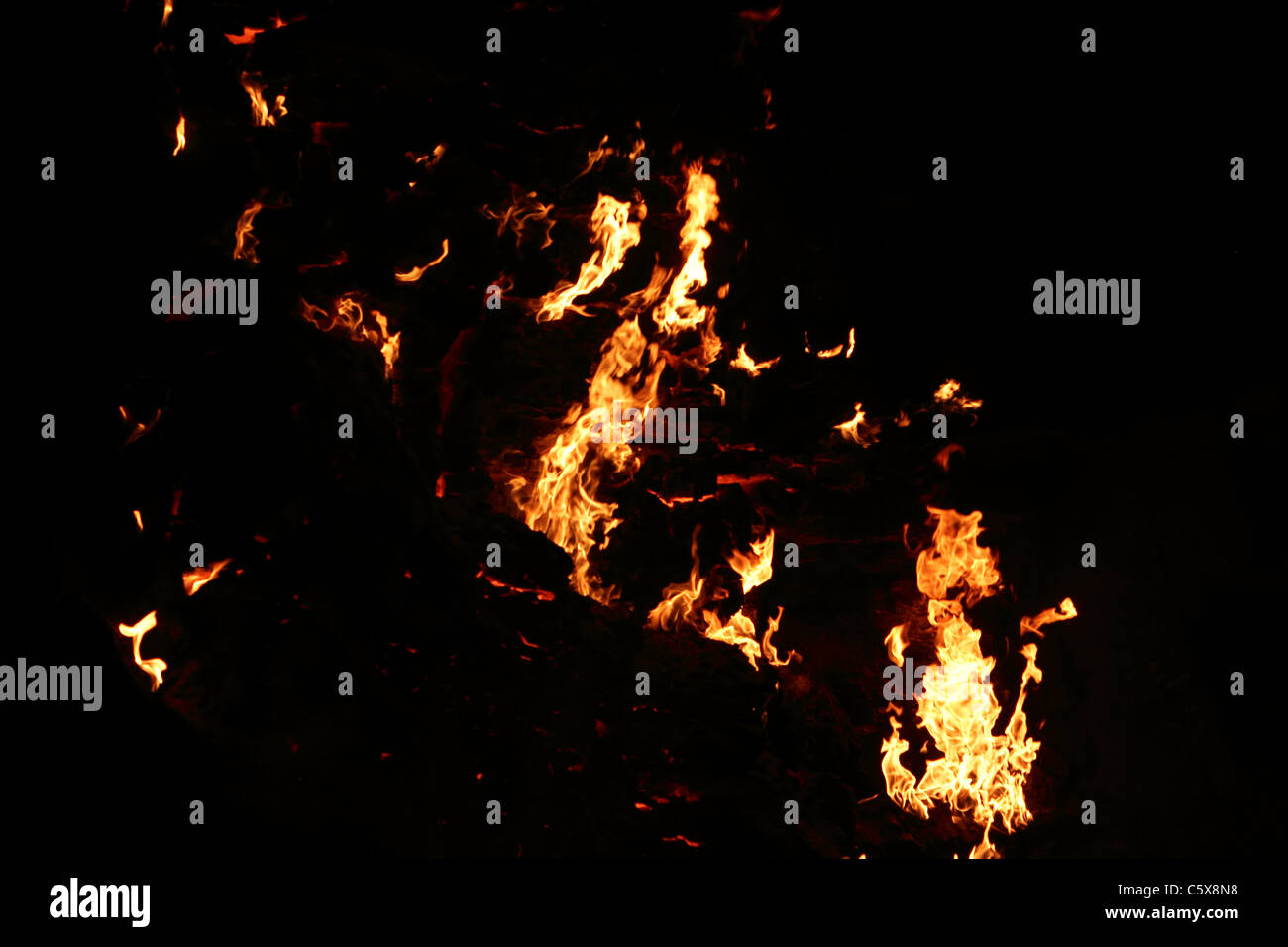Coal mine fires in Jharia, Jharkhand, India Stock Photo - Alamy