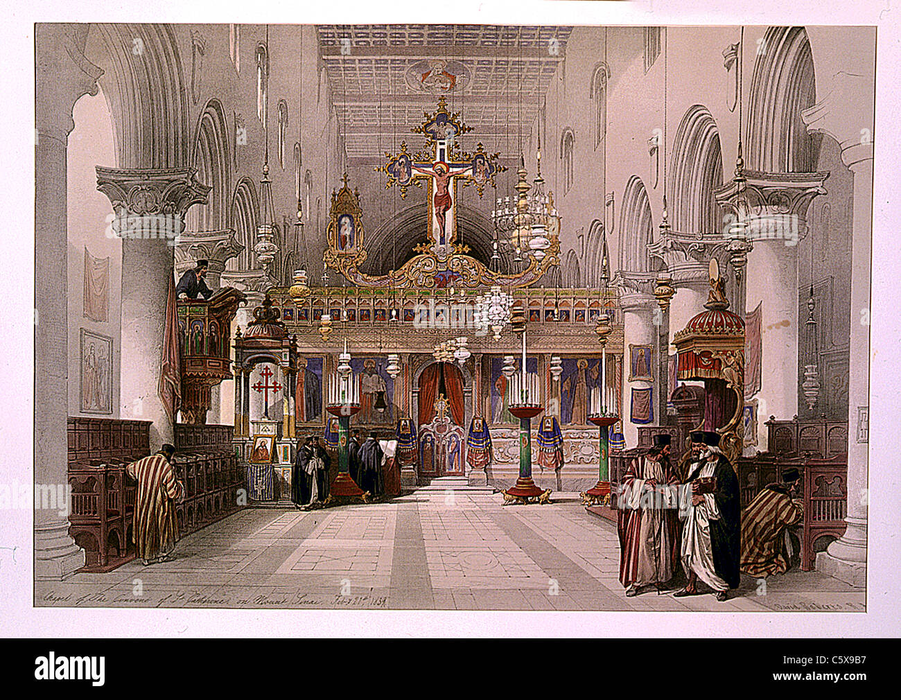 Chapel of the convent of Saint Catherine on Mount Sinai Feby 21st 1839 ...