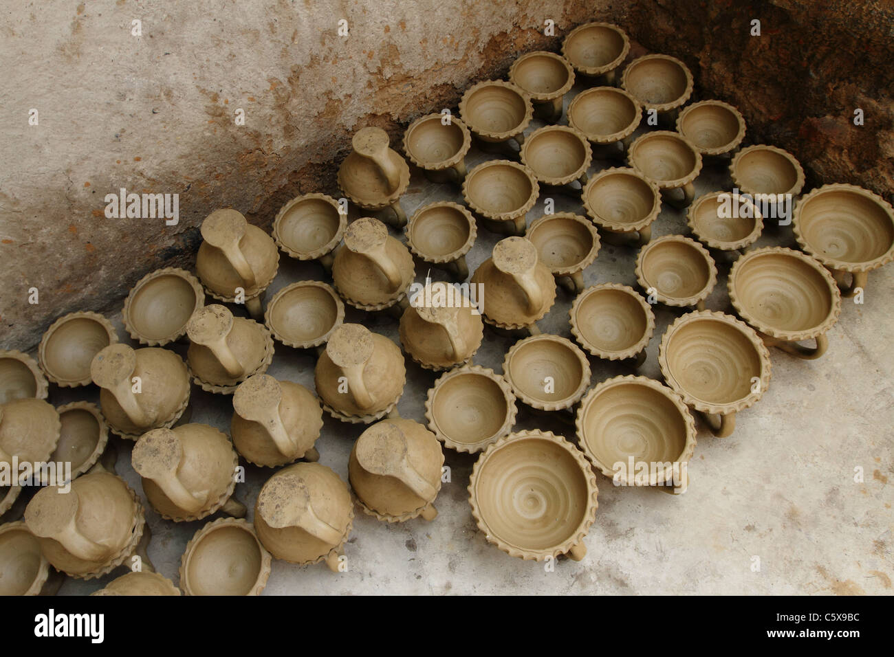 Abstract of pottery Stock Photo - Alamy