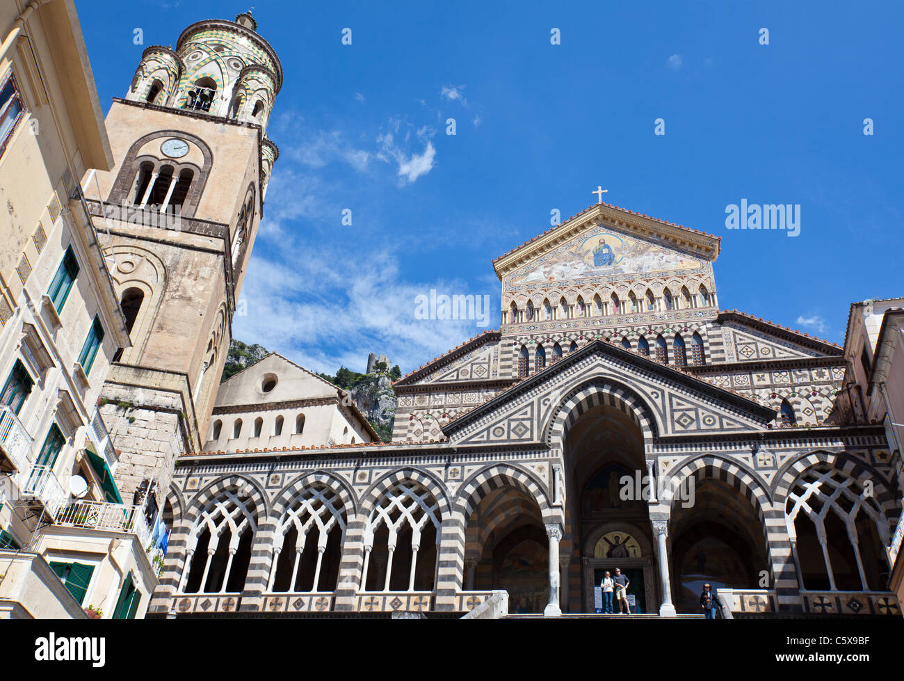 Italy, Amalfitana Coast, Amalfi, the Cathedral dedicated to the cult of ...