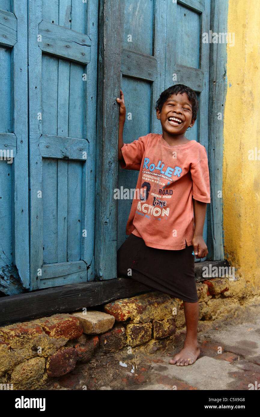 Laughing Indian Boy