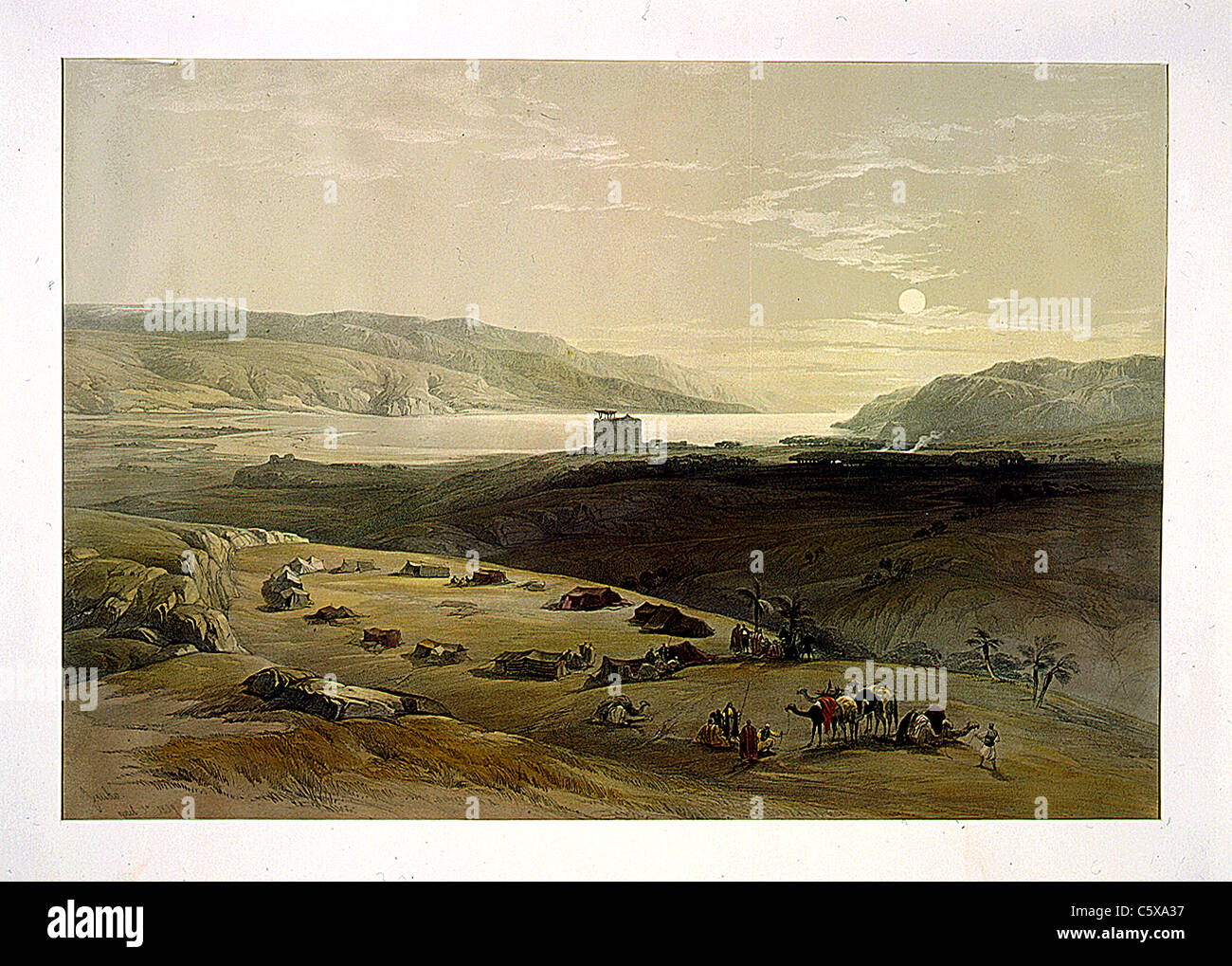 Jericho painting hi-res stock photography and images - Alamy