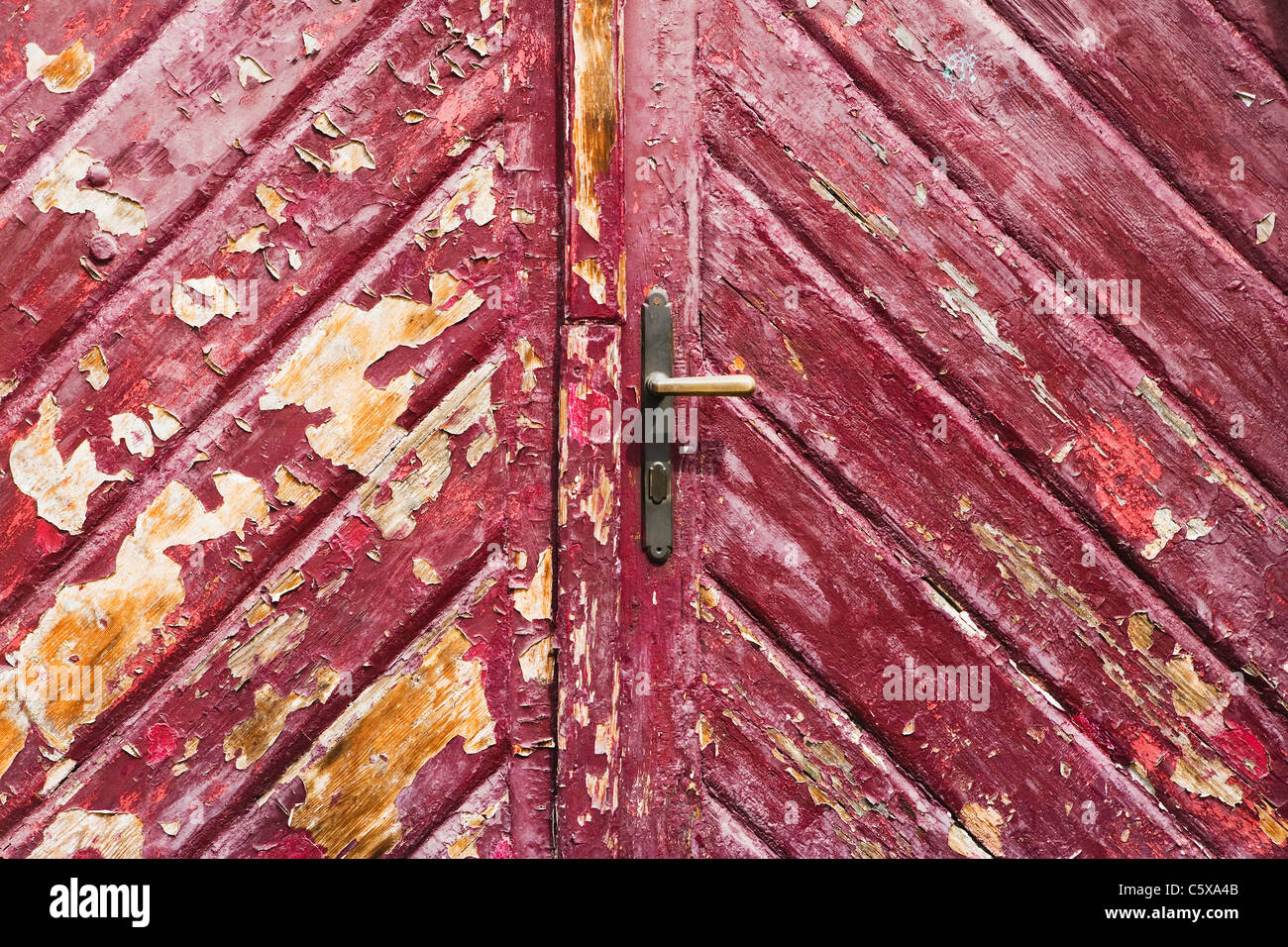 Weathered door hi-res stock photography and images - Alamy