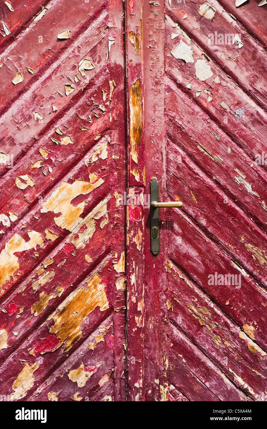 Weathered door hi-res stock photography and images - Alamy