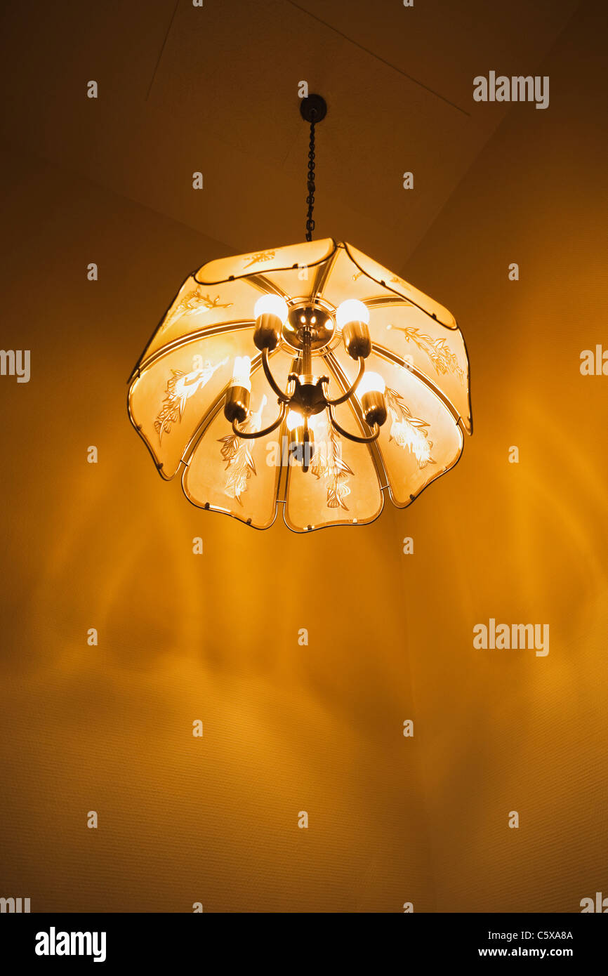 Old drop light, low angle view Stock Photo - Alamy