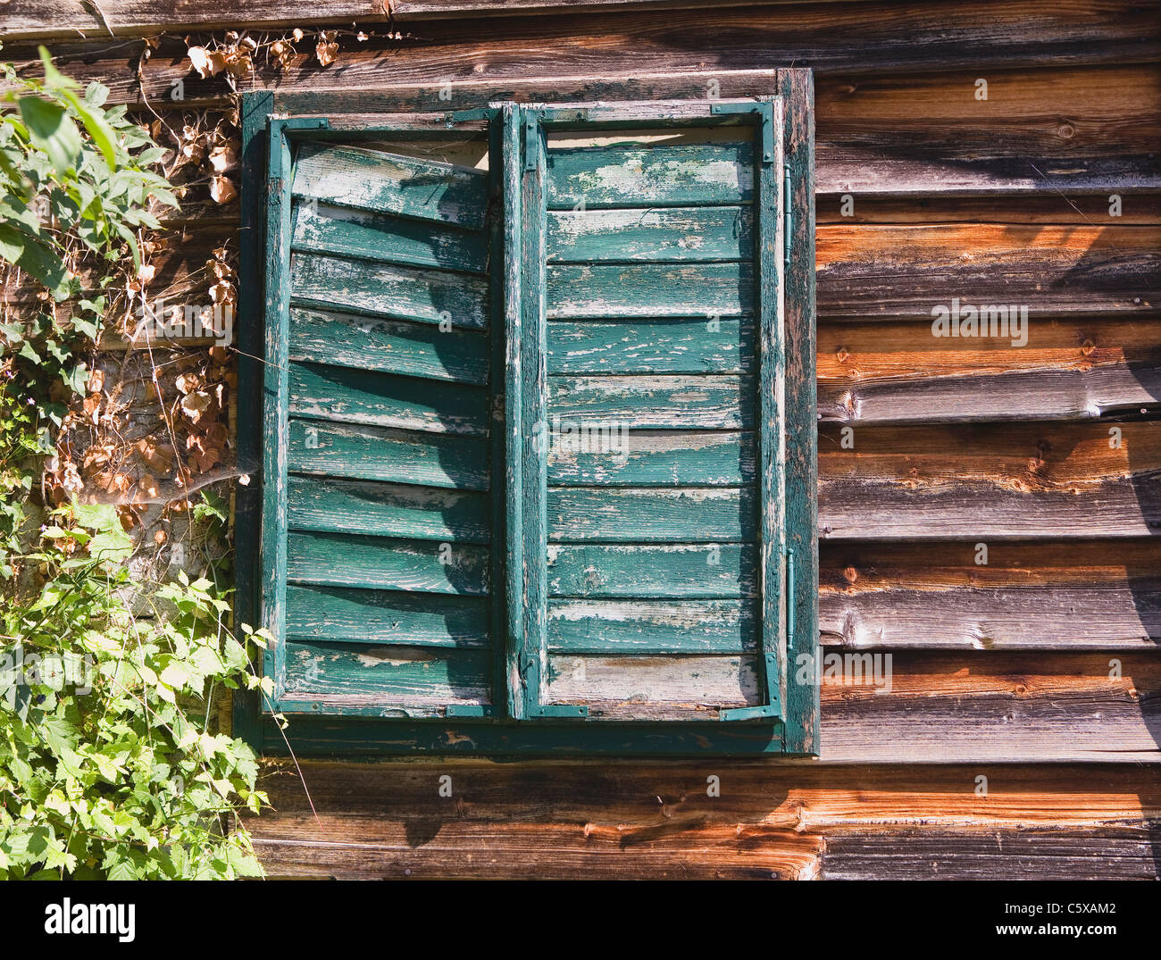 Timber shutters hi-res stock photography and images - Alamy