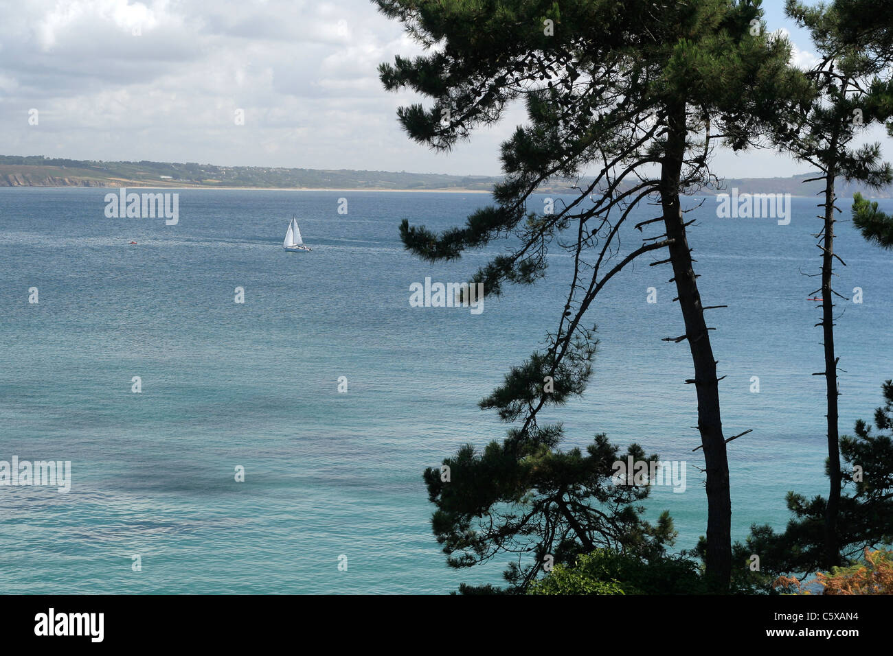 Bay of Morgat , Crozon Peninsula (Finistere, Brittany, France Stock ...