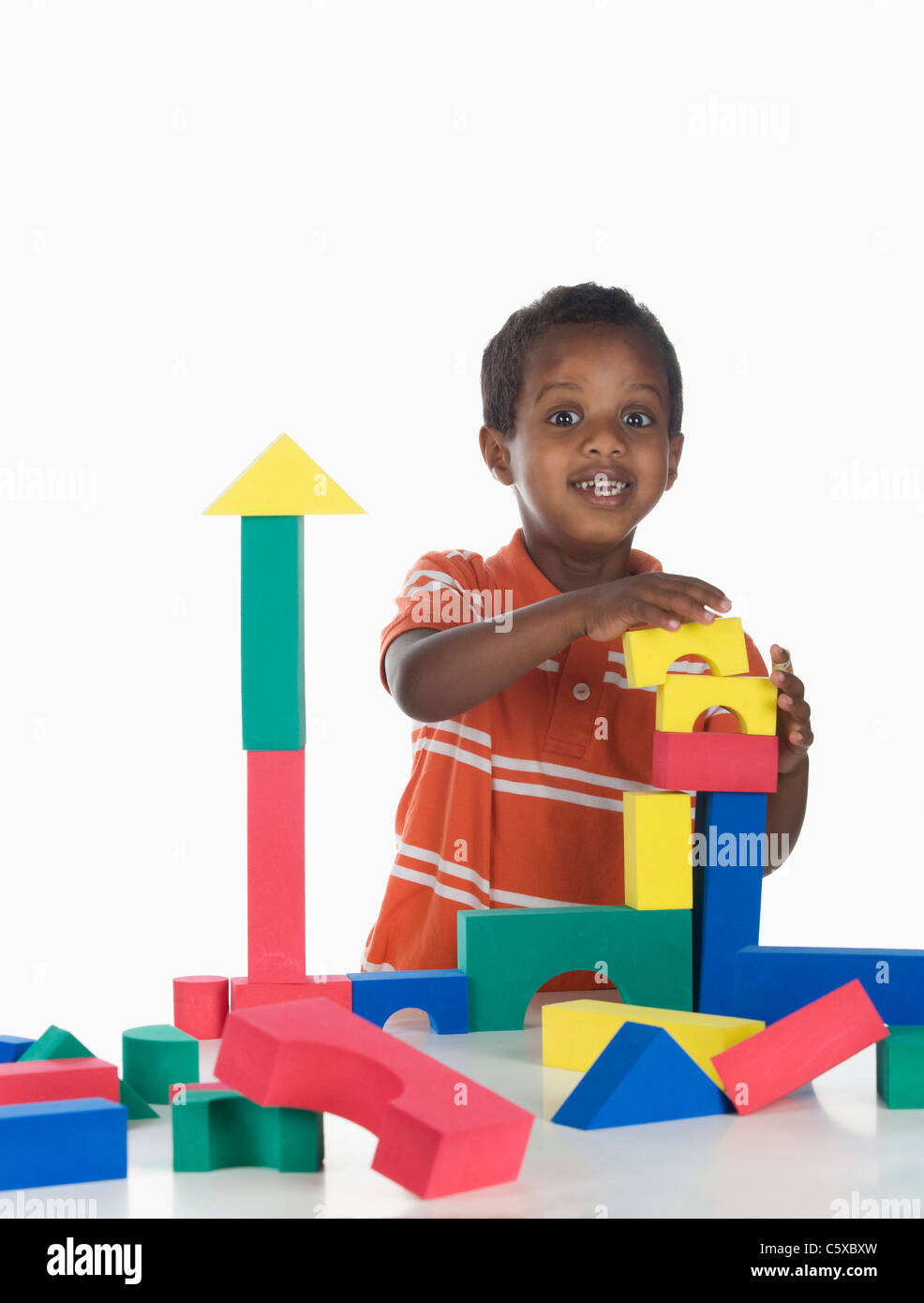 Bricks tower building hi-res stock photography and images - Alamy