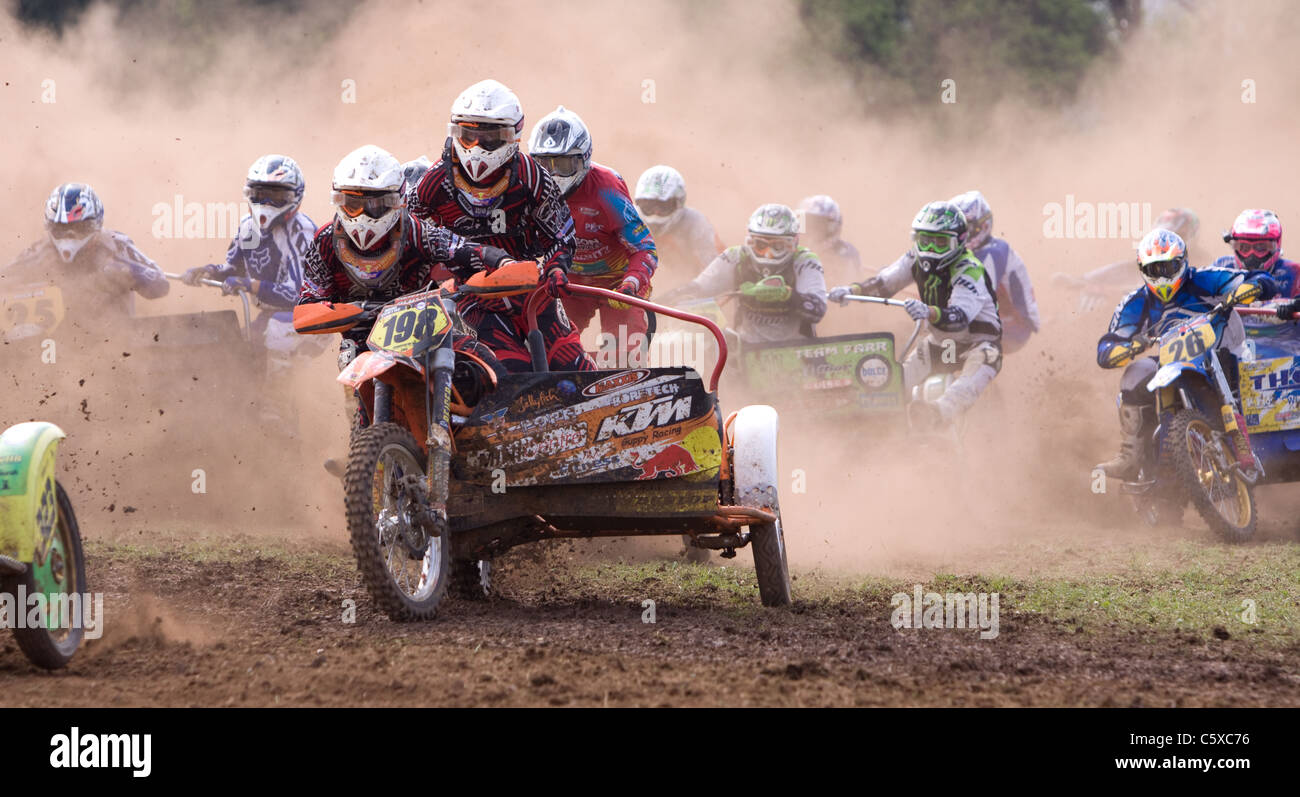 Sidecar motocross racing hi-res stock photography and images - Alamy