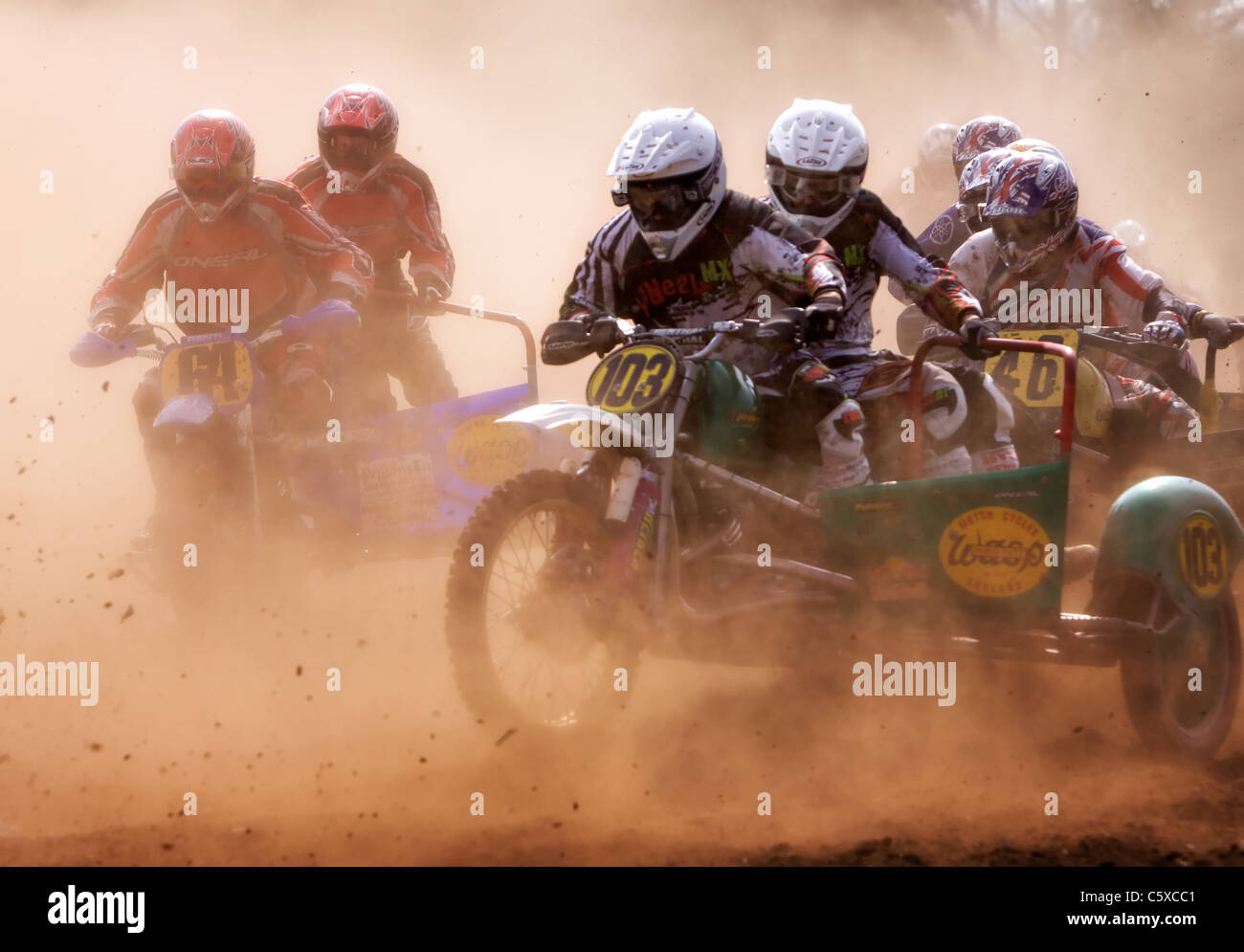 Sidecar motocross racing hi-res stock photography and images - Alamy