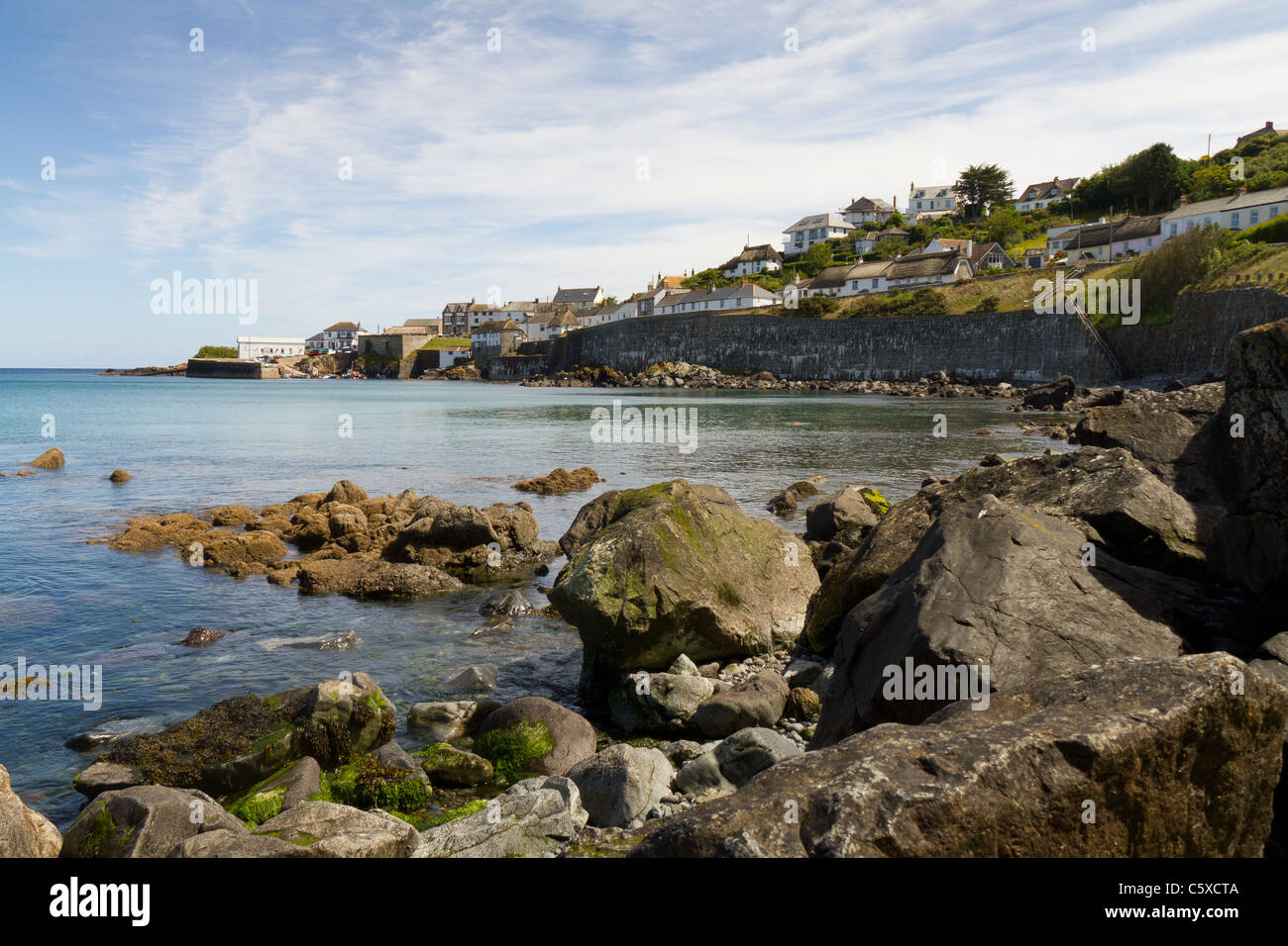Coverack Cove, Coverack, Cornwall Stock Photo - Alamy
