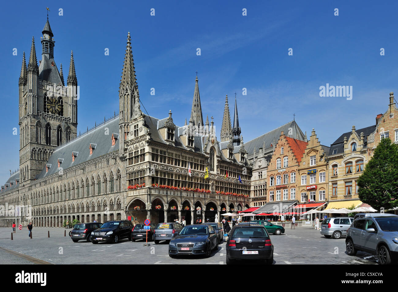 Grand Place with Cloth Hall, In Flanders Fields First World War One ...