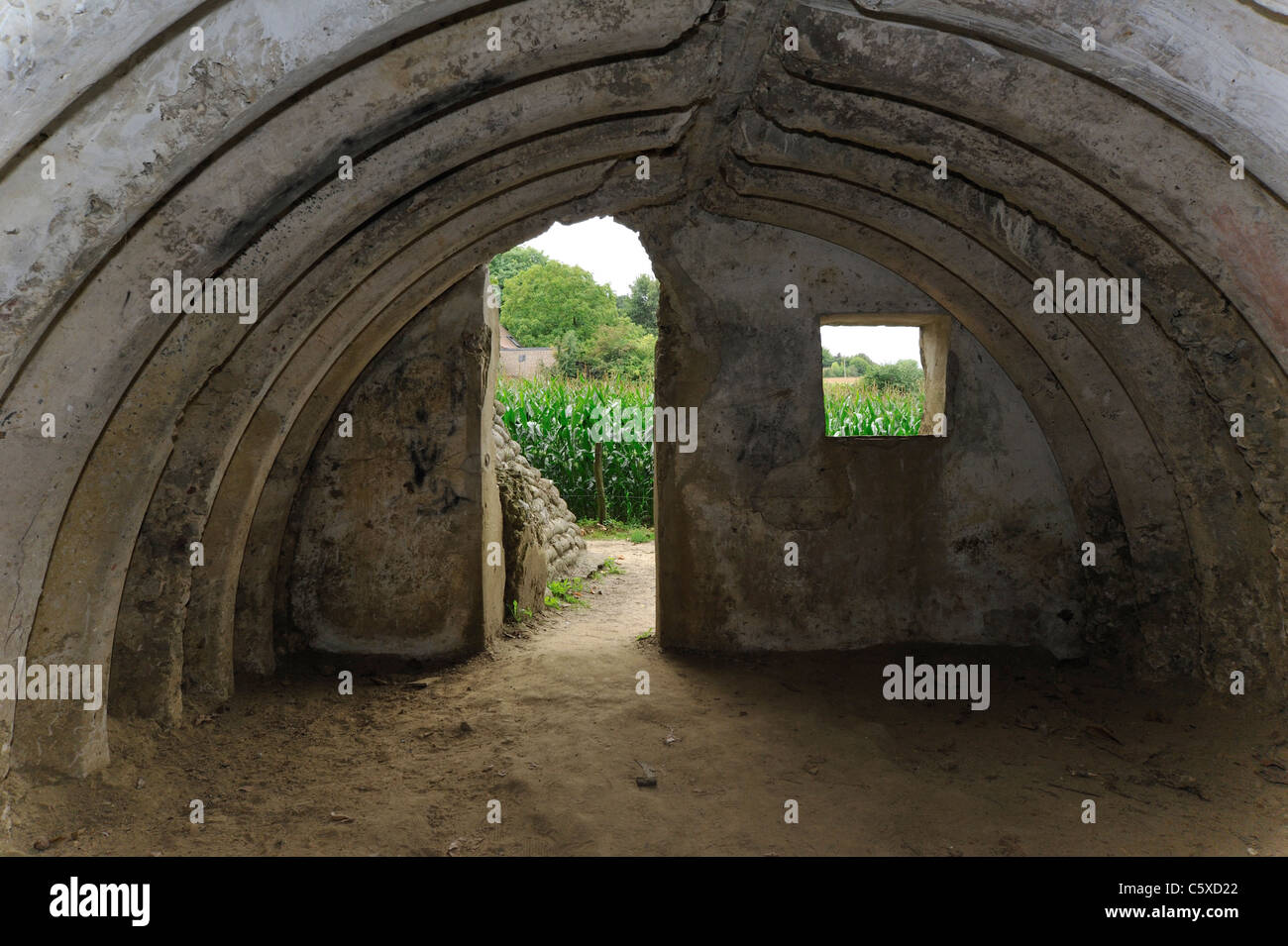 One of four British WWI bunkers as headquarters on the Lettenberg ... One of four British WWI bunkers as headquarters on the Lettenberg ...