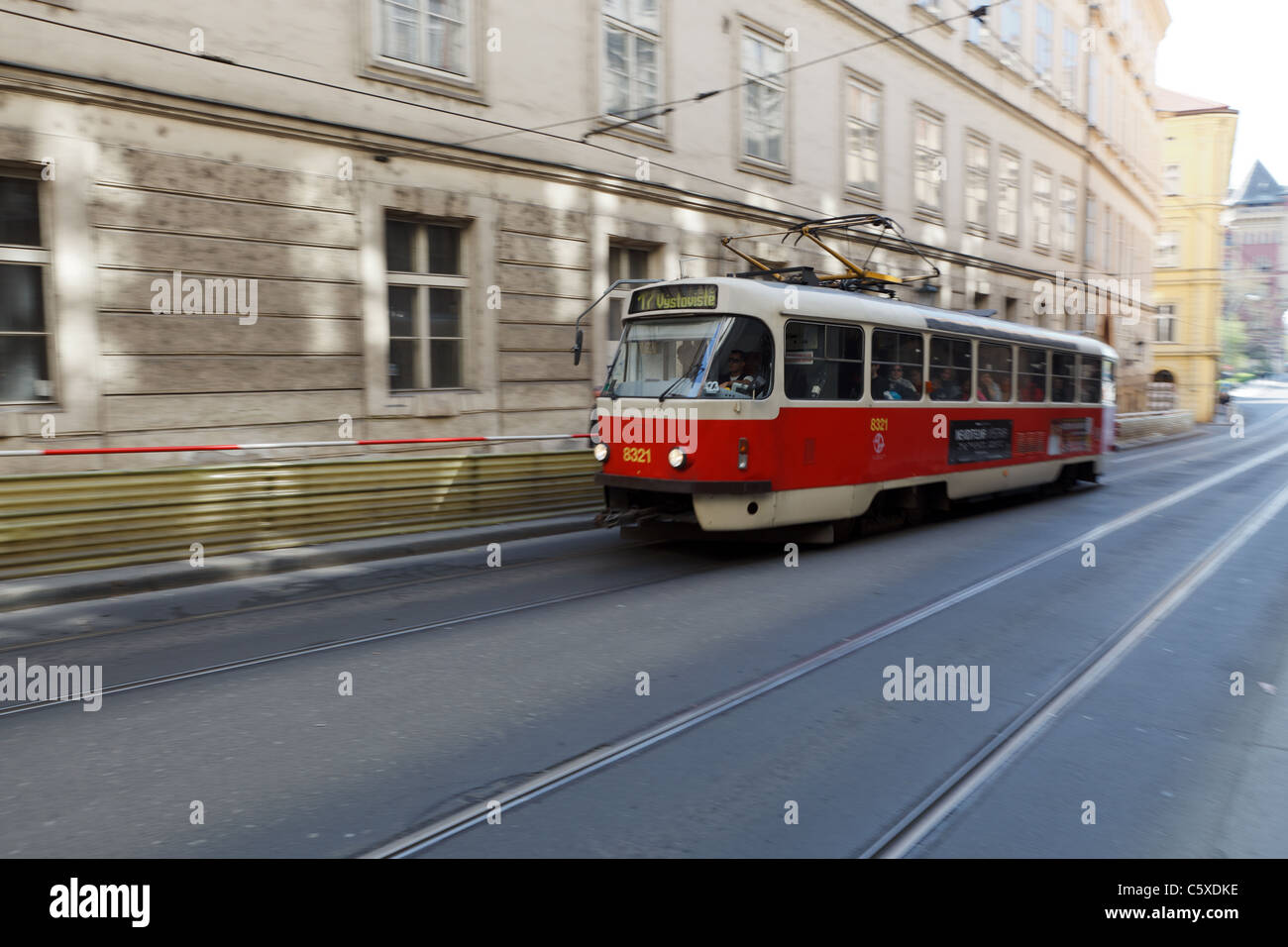 Prague Tram High Resolution Stock Photography and Images - Alamy